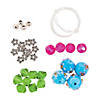 Tropical Flower Lampwork Bracelet Kit - Discontinued