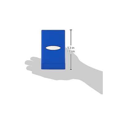 Ultra Pro Blue Satin Tower Deck Box | Oriental Trading