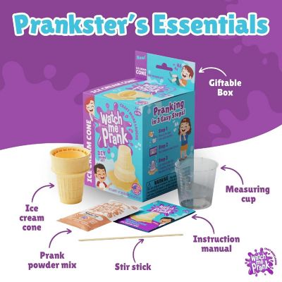 WatchMePrank DIY Prank Kit Ice Cream Cone | Oriental Trading