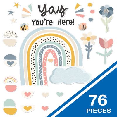 We Belong Yay You're Here! Bulletin Board Set | Oriental Trading