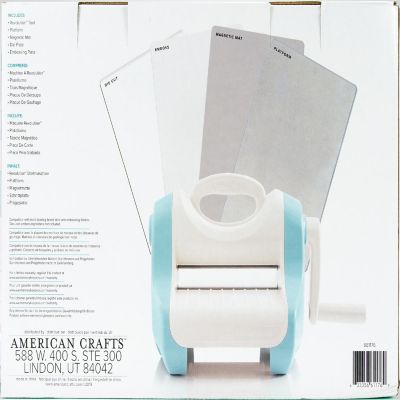 We R Memory Keepers Revolution Cutting & Embossing Machine-White/ Blue