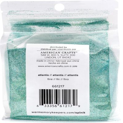 We R Memory Keepers Spin It Fine Glitter 10oz-Atlantis | Oriental Trading