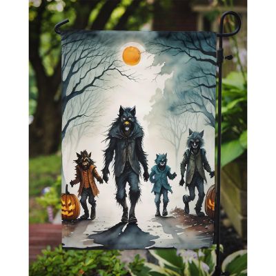 Werewolves Spooky Halloween Garden Flag