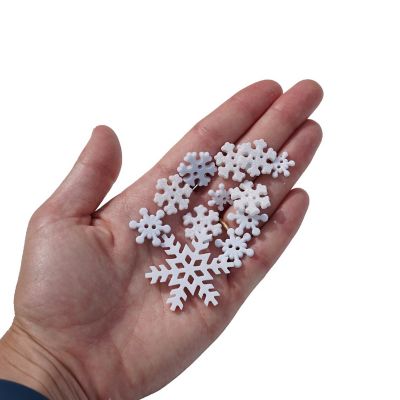 Winter Crafting Button Set, 100-Pack Assorted Snowman, Snowball and ...