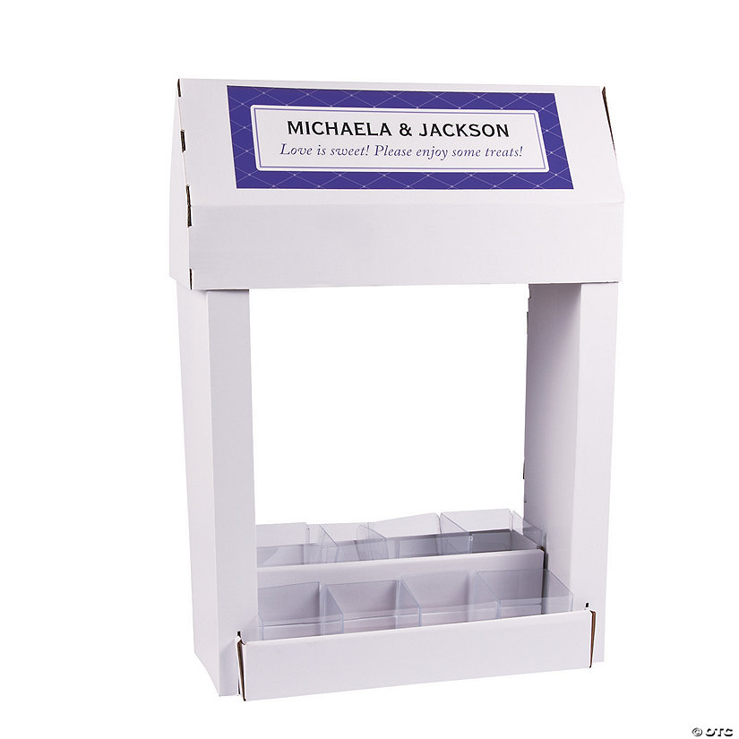 30" Personalized Small Candy Buffet Cardboard Stand-Up | Oriental Trading