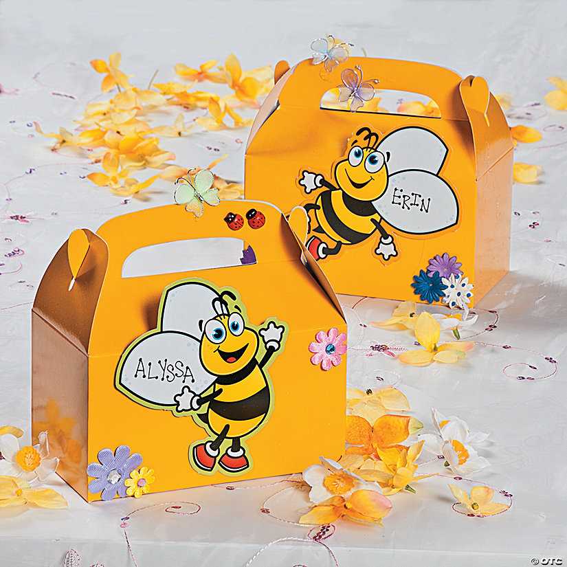 Bumble Bee Treat Box Idea