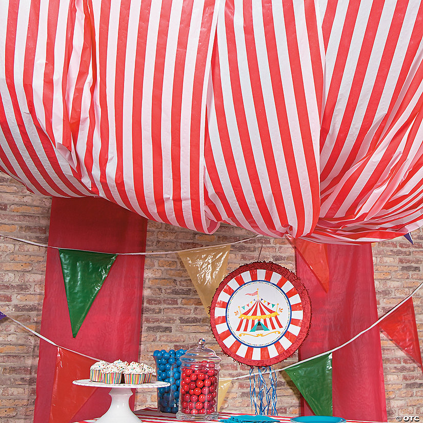 Carnival Tent Décor Idea | Oriental Trading