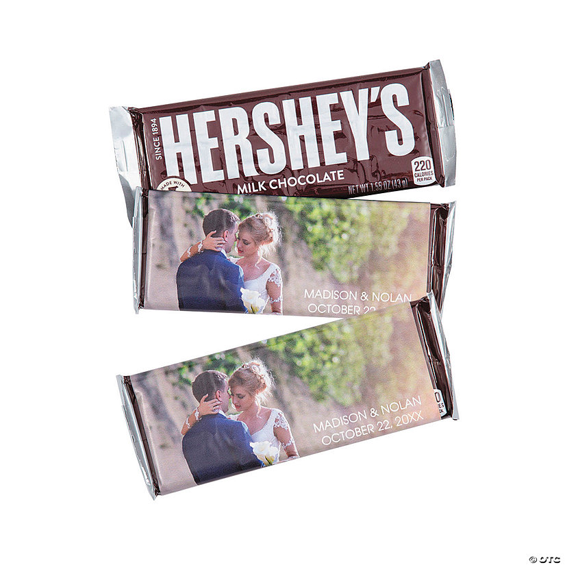 Custom Photo Simple Candy Bar Labels - 12 Pc. | Oriental Trading
