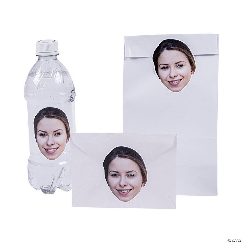 Custom Photo Stickers - 24 Pc. | Oriental Trading