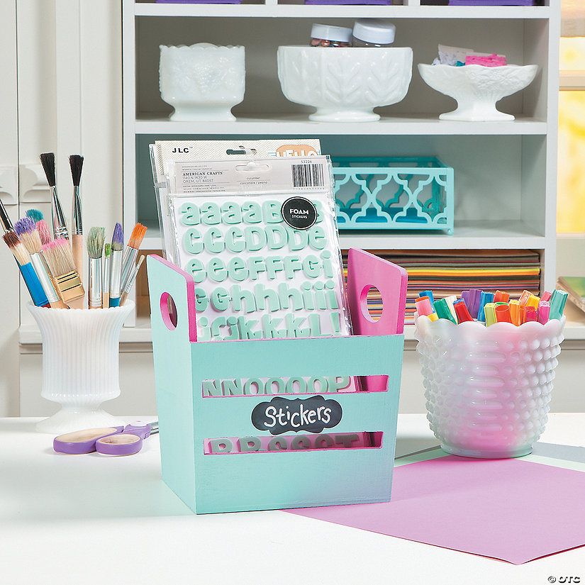 DIY Crafty Crate Idea | Oriental Trading