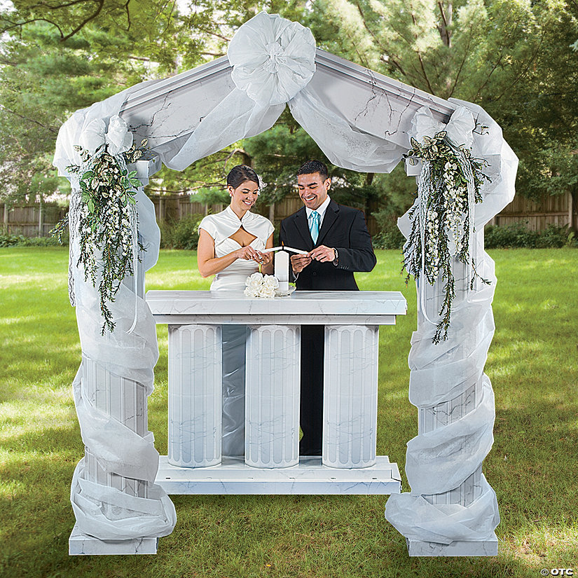 Marble Fluted Archway Idea | Oriental Trading