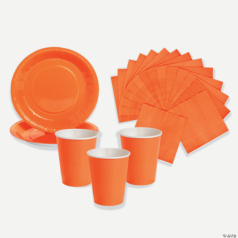 Neon Orange Tableware