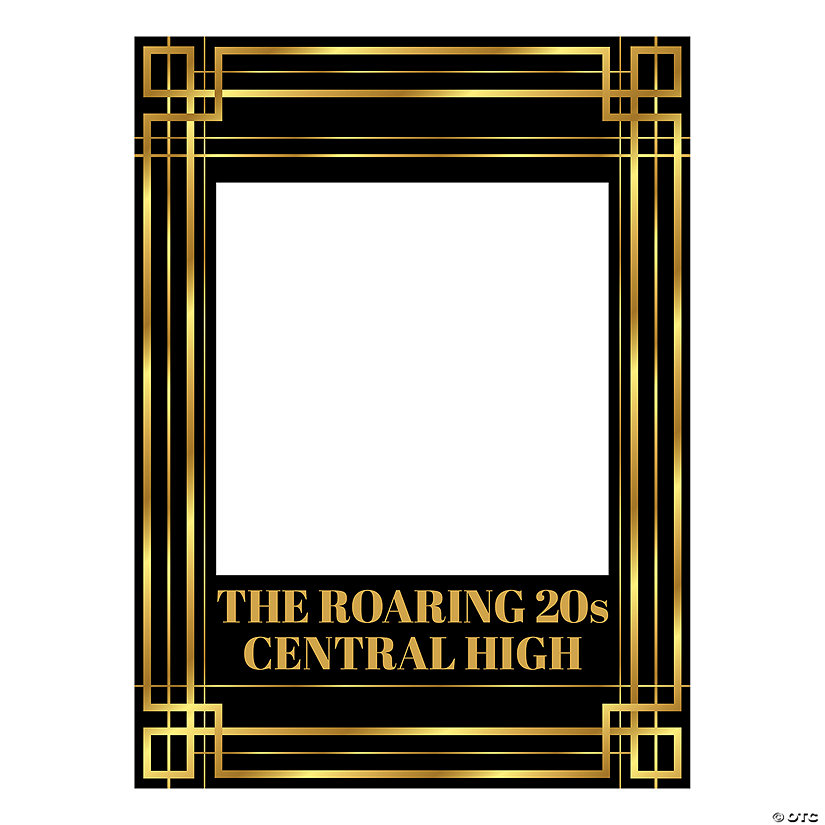 Personalized 20s Photo Booth Frame - Discontinued
