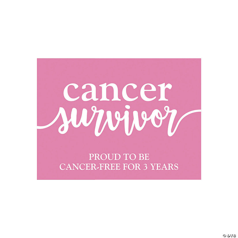Personalized Cancer Survivor Sign - Discontinued