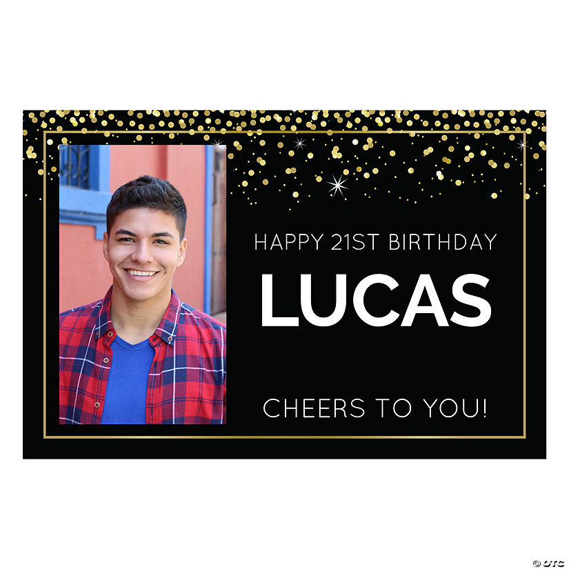 Personalized Custom Photo Welcome Sign | Oriental Trading