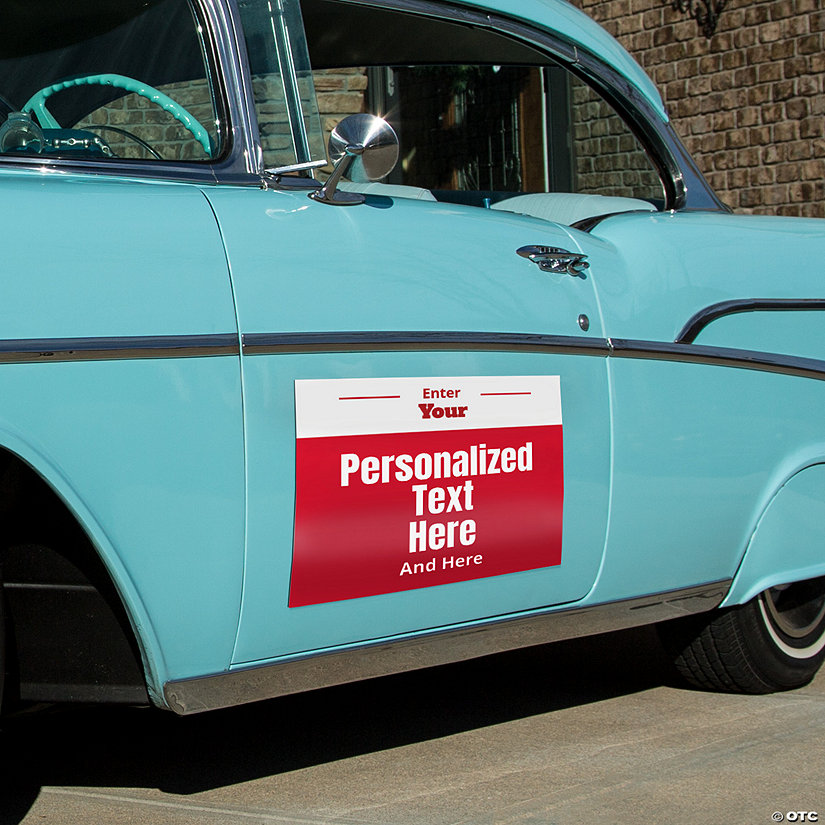 Personalized Homecoming Car Magnet | Oriental Trading