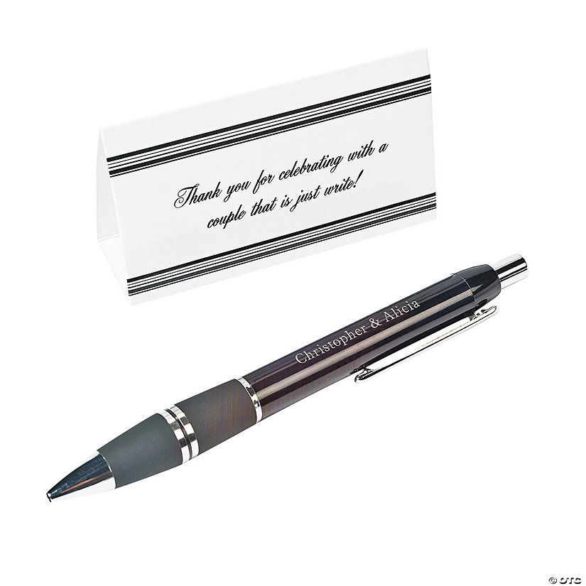 Triangle Cards with Personalized Pens - Discontinued