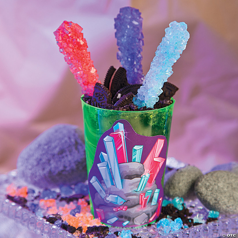 VBS Cave Adventure Crystal Rock Pudding Cup Snack Idea