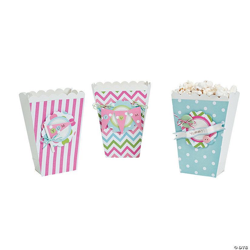 Yum Popcorn Boxes Idea