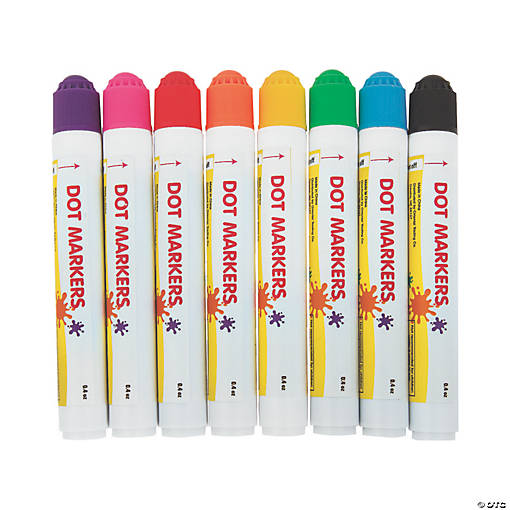 Oriental Trading | Customer Questions and Answers | 8-Color Mini Dot ...