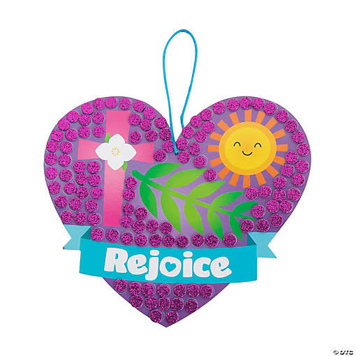 Oriental Trading | Customer Questions and Answers | Easter Heart Mosaic ...
