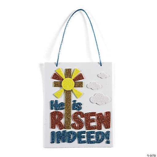 Oriental Trading | Customer Questions and Answers | He Is Risen Sign ...