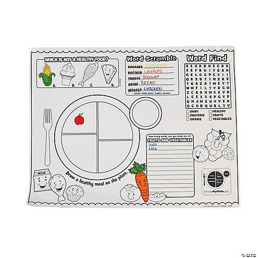 Oriental Trading | Customer Questions and Answers | MyPlate Activity ...