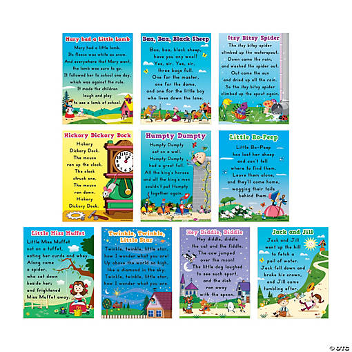 Oriental Trading | Customer Questions and Answers | Nursery Rhyme ...
