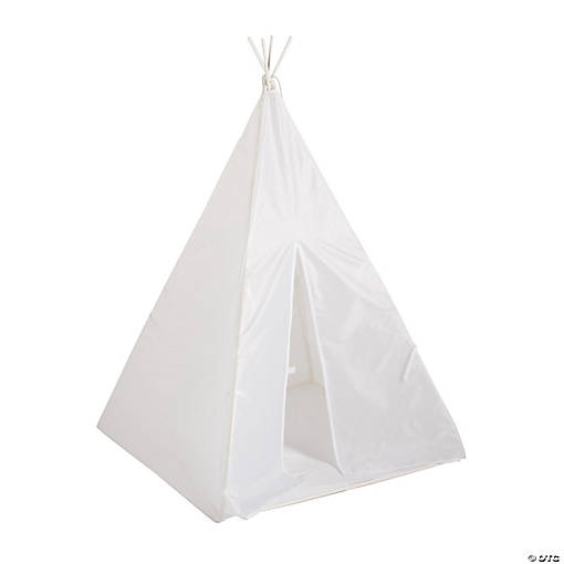 Oriental Trading | Customer Questions and Answers | White Teepee Play Tent