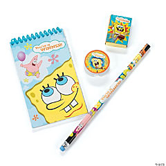 4-Pack Nickelodeon™ SpongeBob Squarepants™ Study Kit | Fun Express