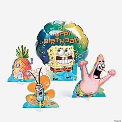 5 Pc. SpongeBob Squarepants™ Balloon Centerpiece | Fun Express