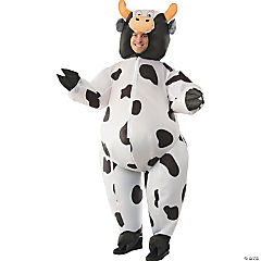 Adults Barnyard Cow Costume | Oriental Trading