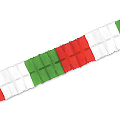 Beistle - Pkgd Leaf Garland - Green - 12 Pack | Oriental Trading