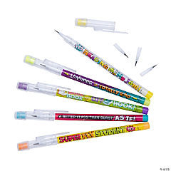 Bulk 90s Theme Stacking Point Pencil Assortment