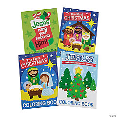 Bulk Christmas Religious Coloring Books