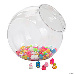 Bulk Micro Rubber Ducks in a Clear Container | Fun Express