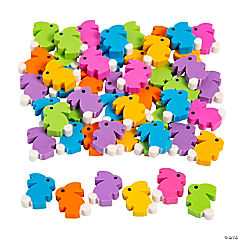 Bulk Mini Easter Bunny Erasers