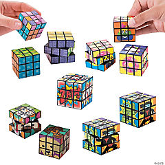 Bulk Mini Puzzle Cube Assortment | Fun Express