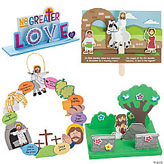 Bulk Religious Easter Holy Week Craft Kit Assortment | Fun Express