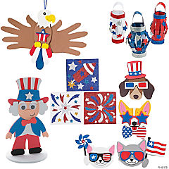 Bulk Super Patriotic Craft Kit