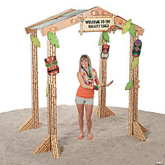Cardboard 3D Tiki Hut