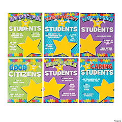 Cardboard Star Student Poster Set | Fun Express