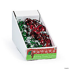 Christmas Flipping Sequin Keychains PDQ