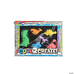 Cool2Create Dinosaur-Shaped Sidewalk Chalk Sets | Fun Express