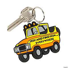 Construction VBS Keychains - 12 Pc. | Oriental Trading