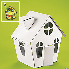 DIY 3D Chipboard House | Fun Express