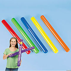 DIY Inflatable Noisemaker Sticks