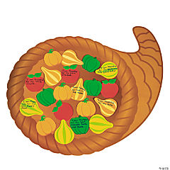 DIY Thankful Cornucopia Bulletin Board Set