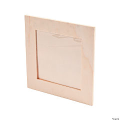 DIY Unfinished Wood Square Frames