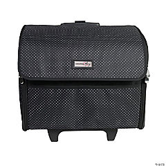 Everything Mary Storage Collapsible Rolling Sewing Machine Case Black